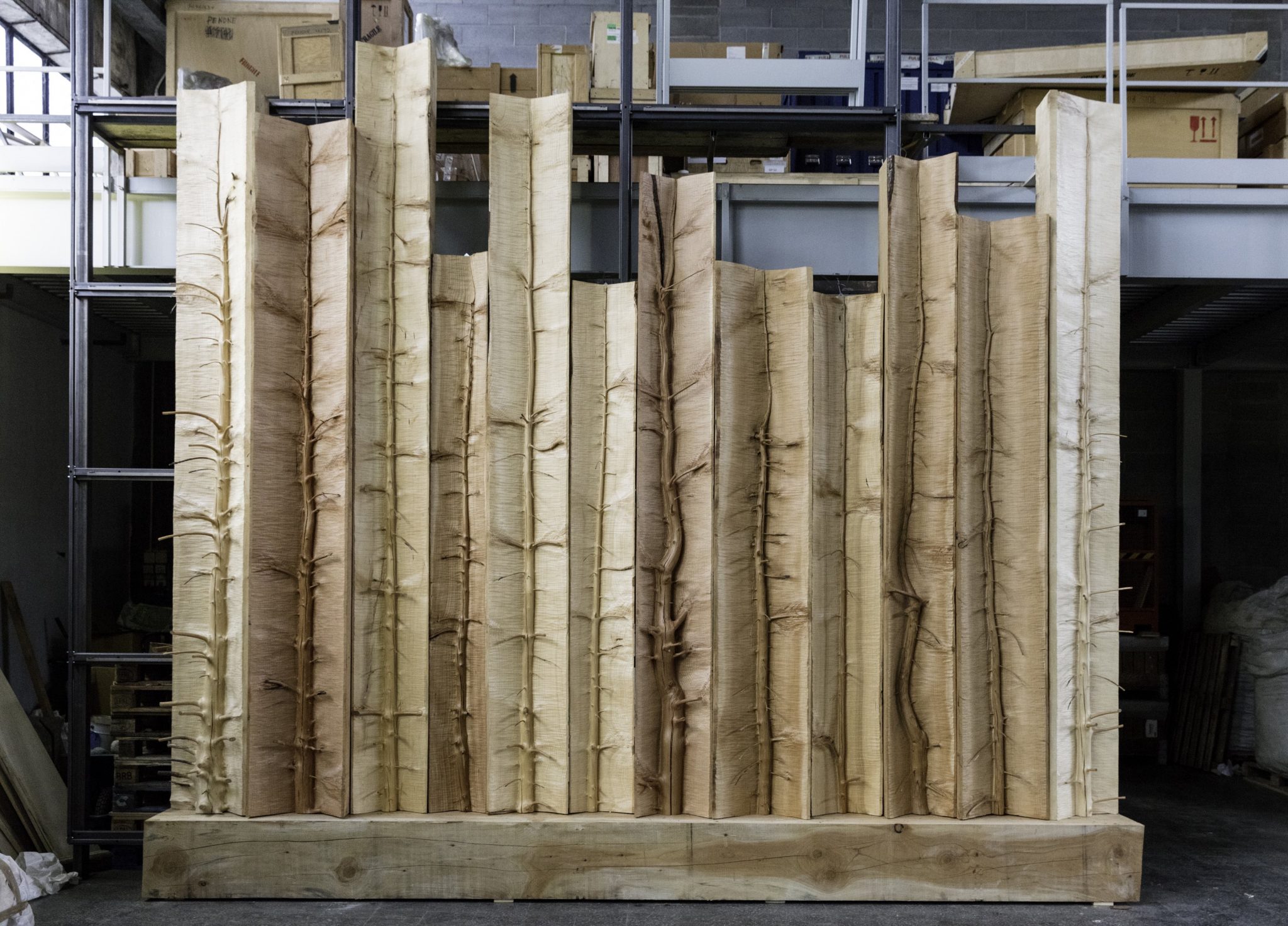 "Sève et pensée" : une installation spectaculaire de Giuseppe Penone à ...