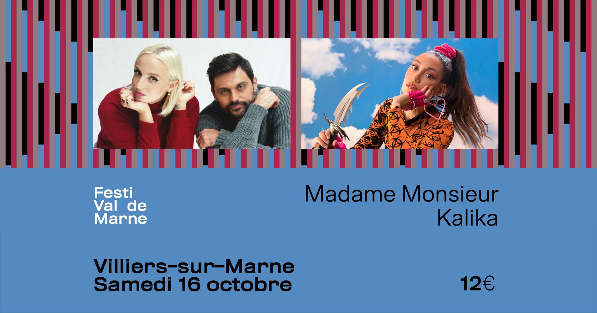 Madame Monsieur et Kalika en concert au Festi'Val de Marne - Artistikrezo