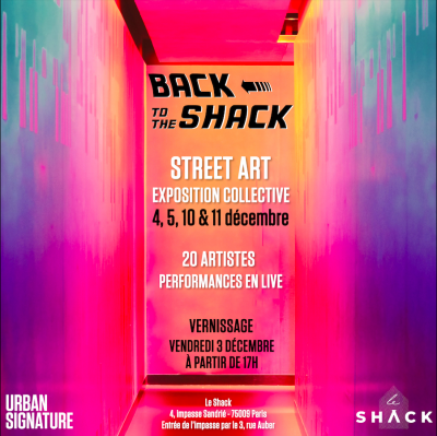 Le Shack présente "Back to the Shack", 150 œuvres à admirer ...