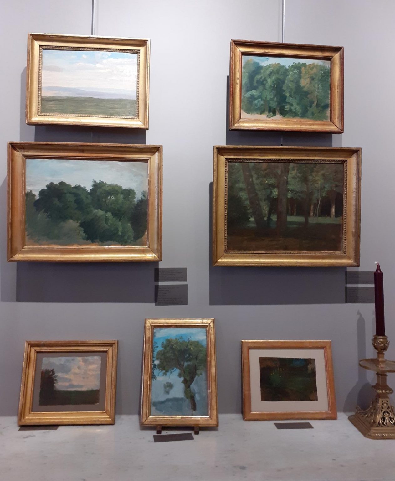 Exposition "Louis-Nicolas Cabat, Études en plein air" à la Galerie La ...