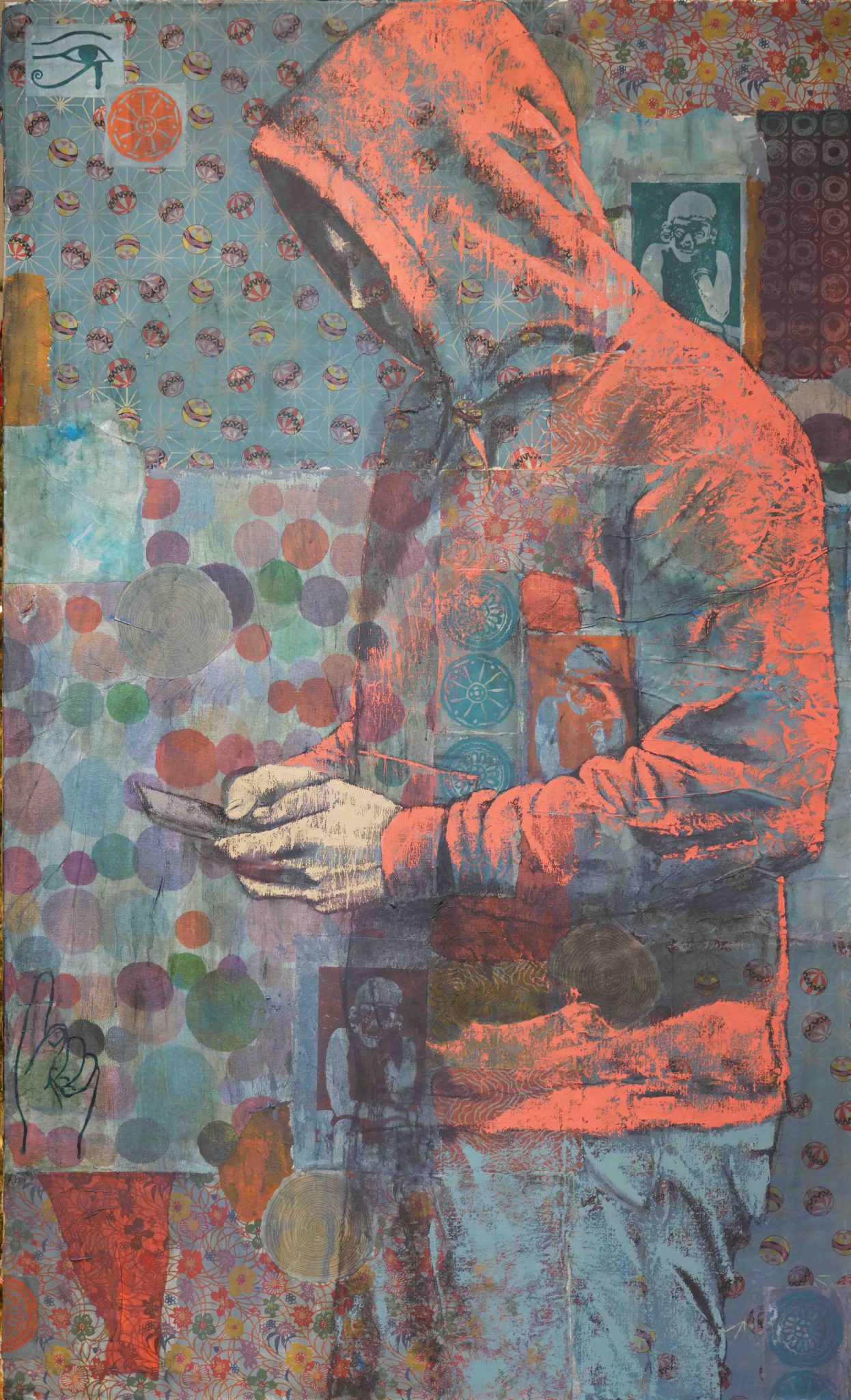 Virginie-Delmas-Homme à la capuche - Artistikrezo