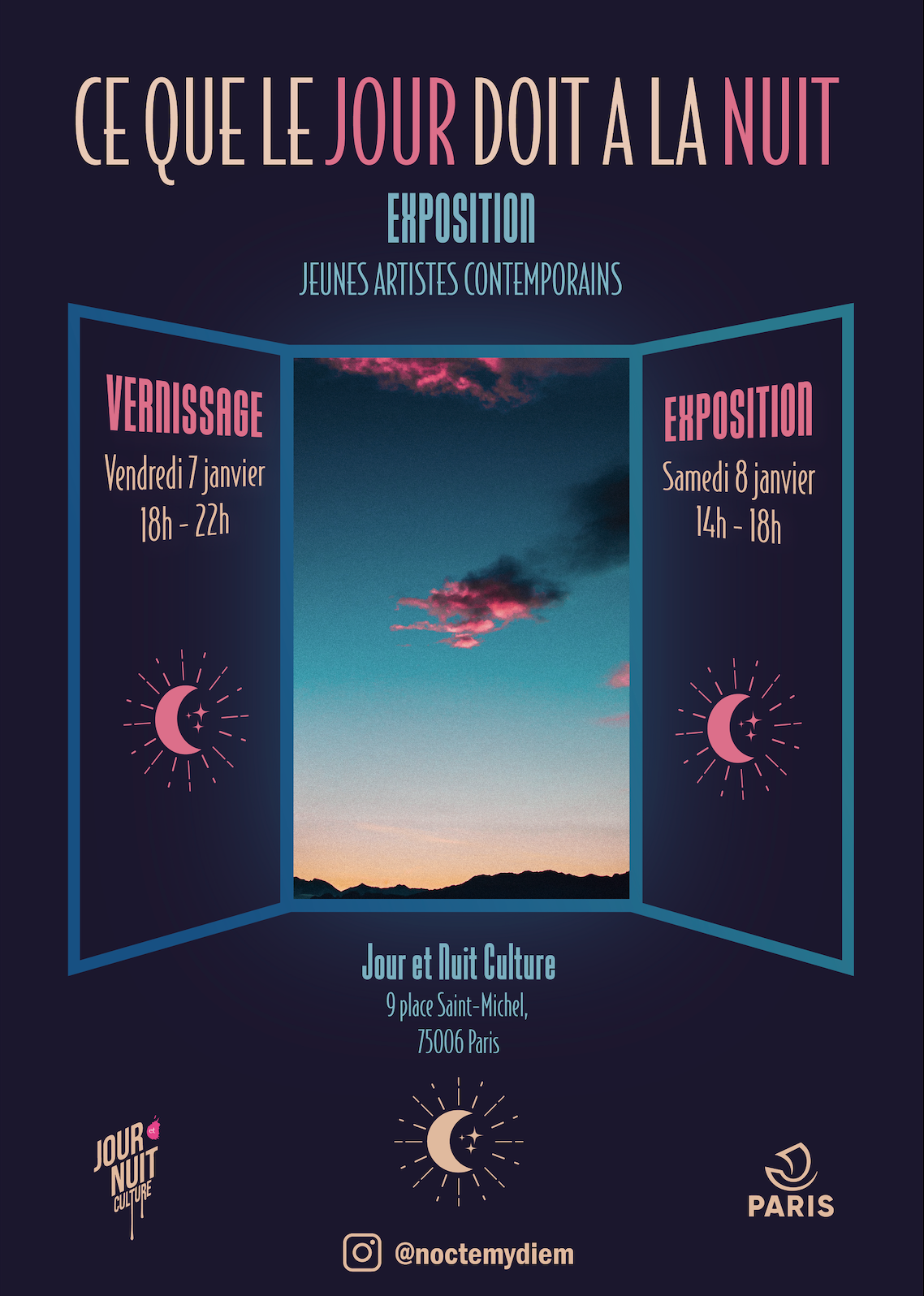 Retour sur le cycle d'expositions du tandem curatorial Noctemydiem ...