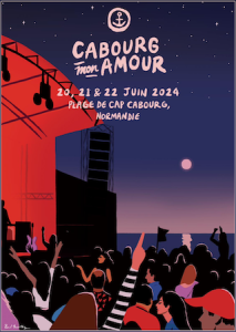 Cabourg, Mon Amour Affiche - Artistikrezo