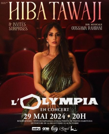 La prestigieuse tournée de l’artiste libanaise Hiba Tawaji - Artistikrezo