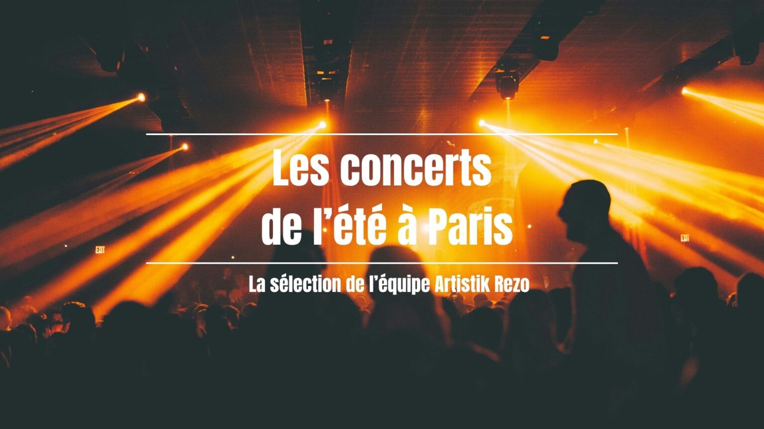 Paris en live : les concerts qui vont rythmer votre été ! - Artistikrezo