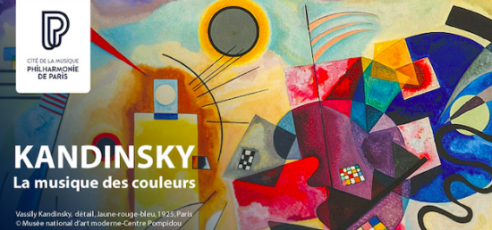 La Philharmonie de Paris présente l'exposition "Kandinsky, la musique ...