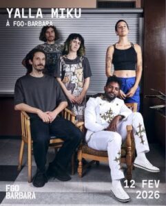Le FGO Barbara accueille YALLA MIKU + UKANDANZ en concert - Artistikrezo
